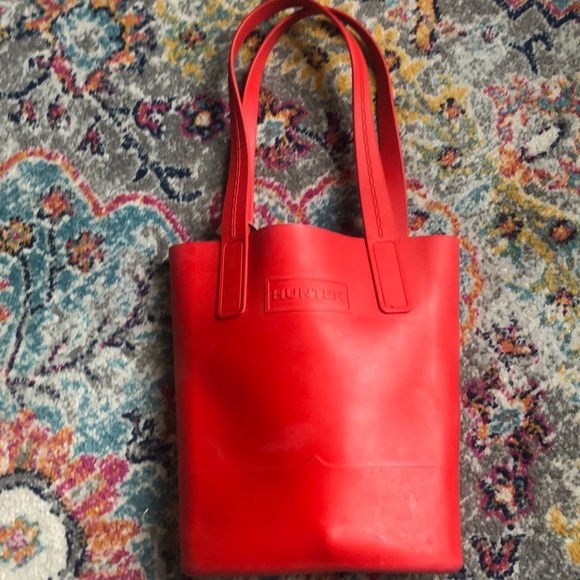 Hunter | Bags | Hunter Rubber Tote Bag | Poshmark